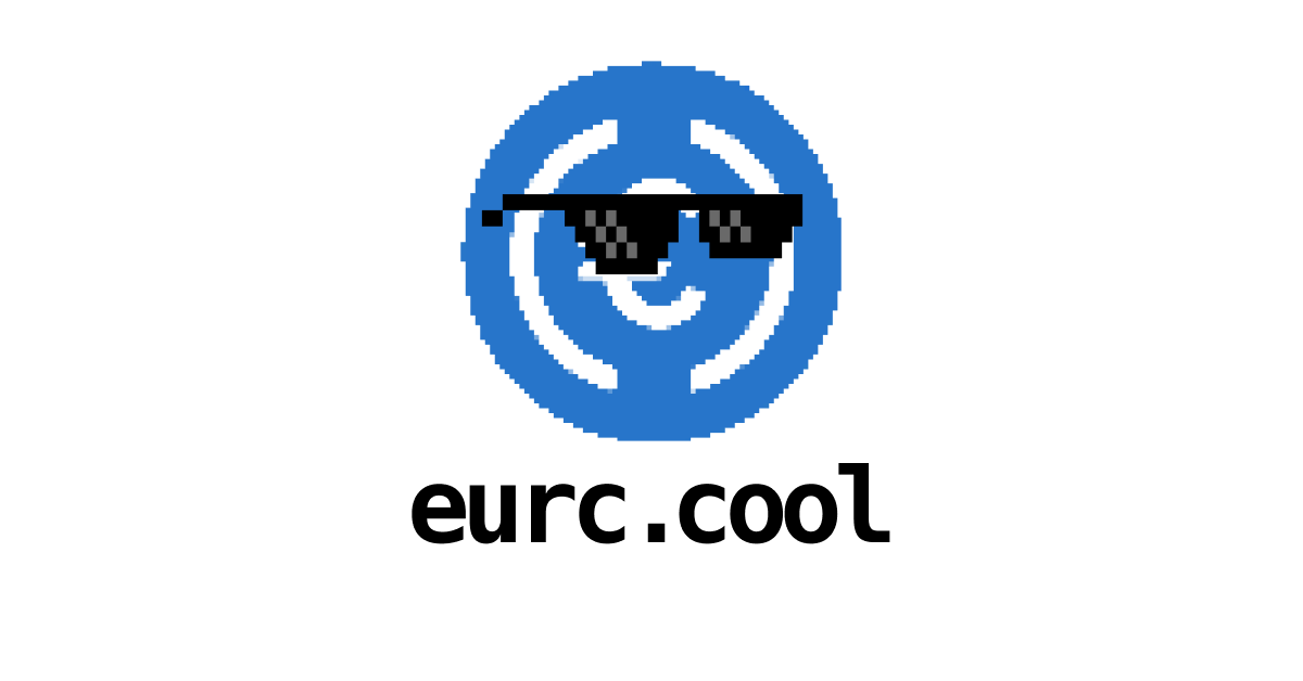 €216.7M EURC issued | eurc.cool | The EURC stablecoin supply scanner